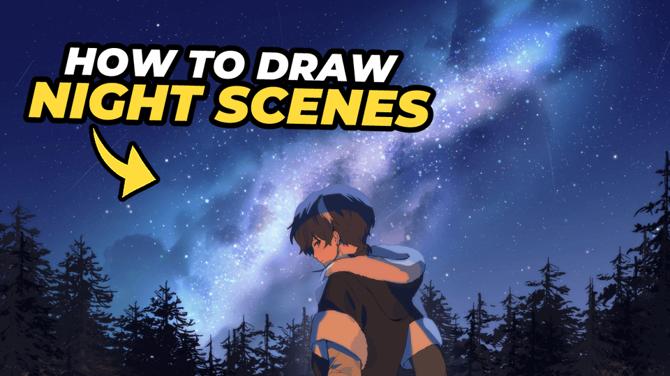 How To Draw Night Skies by oyunorka - Make better art | CLIP STUDIO TIPS