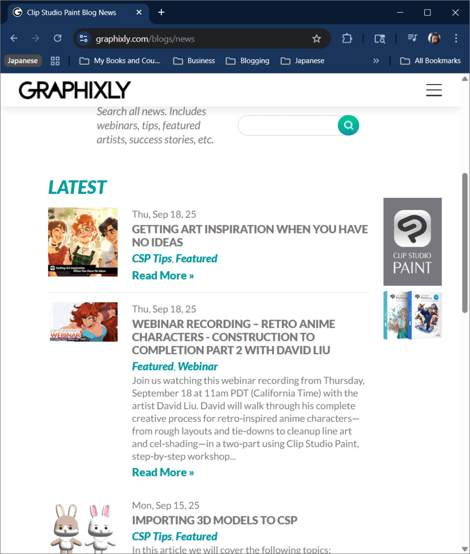 Où trouver les meilleurs tutoriels Clip Studio par LizStaley - Astuces pour dessiner | CLIP ...