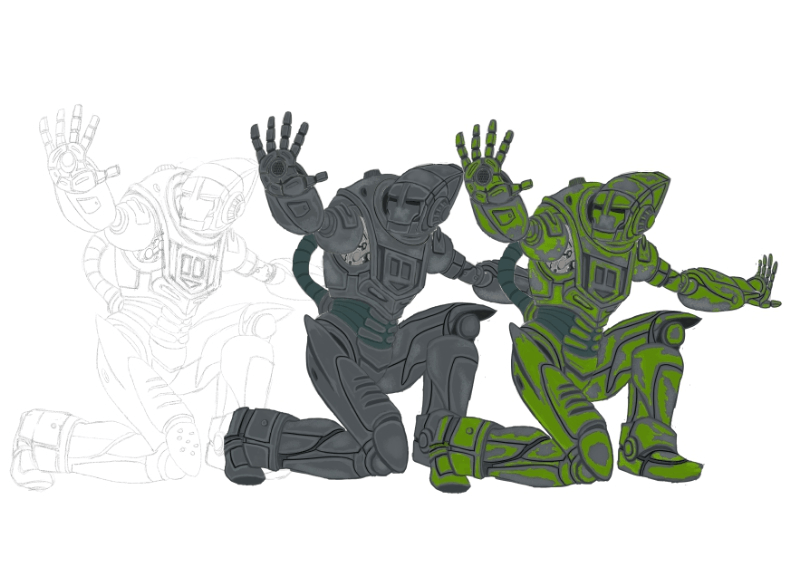 HUMANOID DESIGN by ClutchHacker - Make better art | CLIP STUDIO TIPS