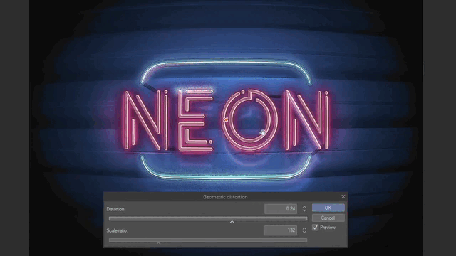 Fish-eye Lens Effect in Clip Studio (Diagonal & Circular) by ED. - Make ...