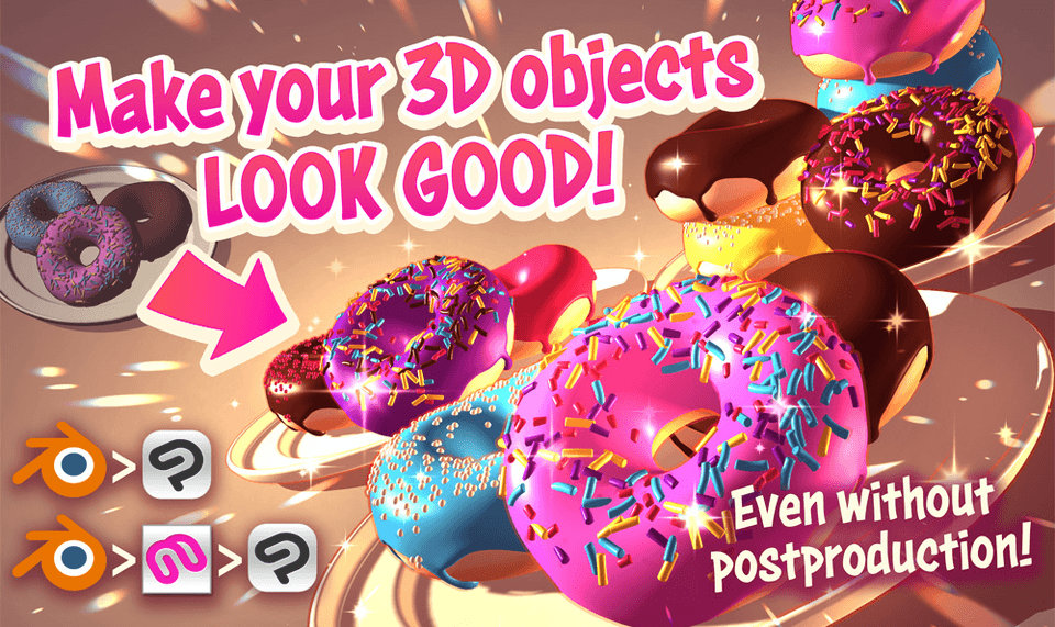 3Dオブジェクトのライティングとカラー：MODELERでのマテリアル設定 "クイックヒントとテクニック！ #1" by .avi. - お ...