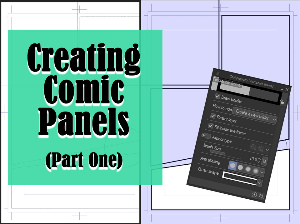 Creating Comic Panels Part One by LizStaley - Make better art | CLIP ...