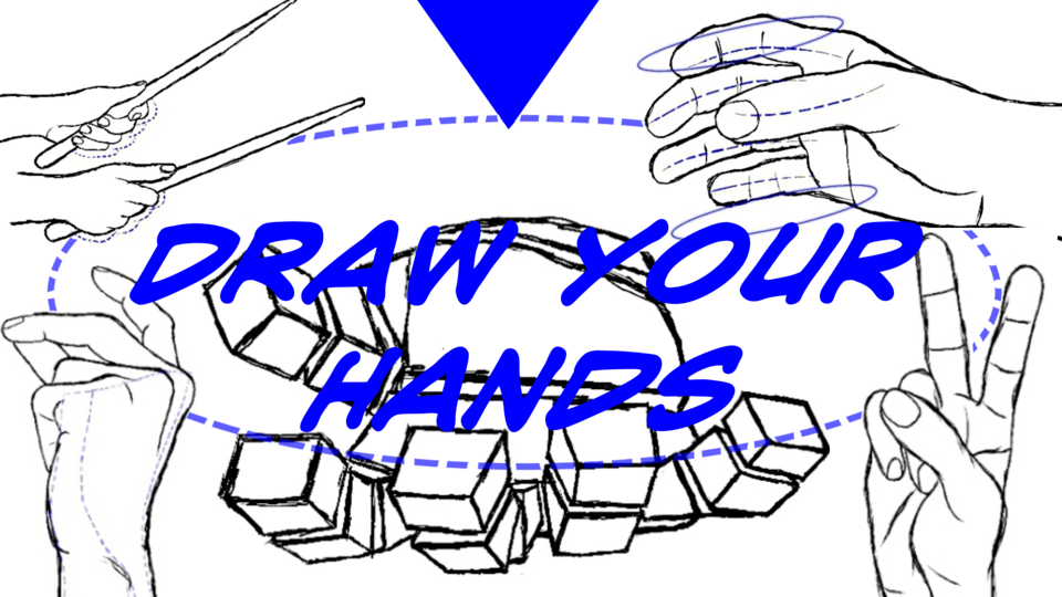 DRAWING HANDS: dot your I's and cross your T's by T Mike - Make better ...