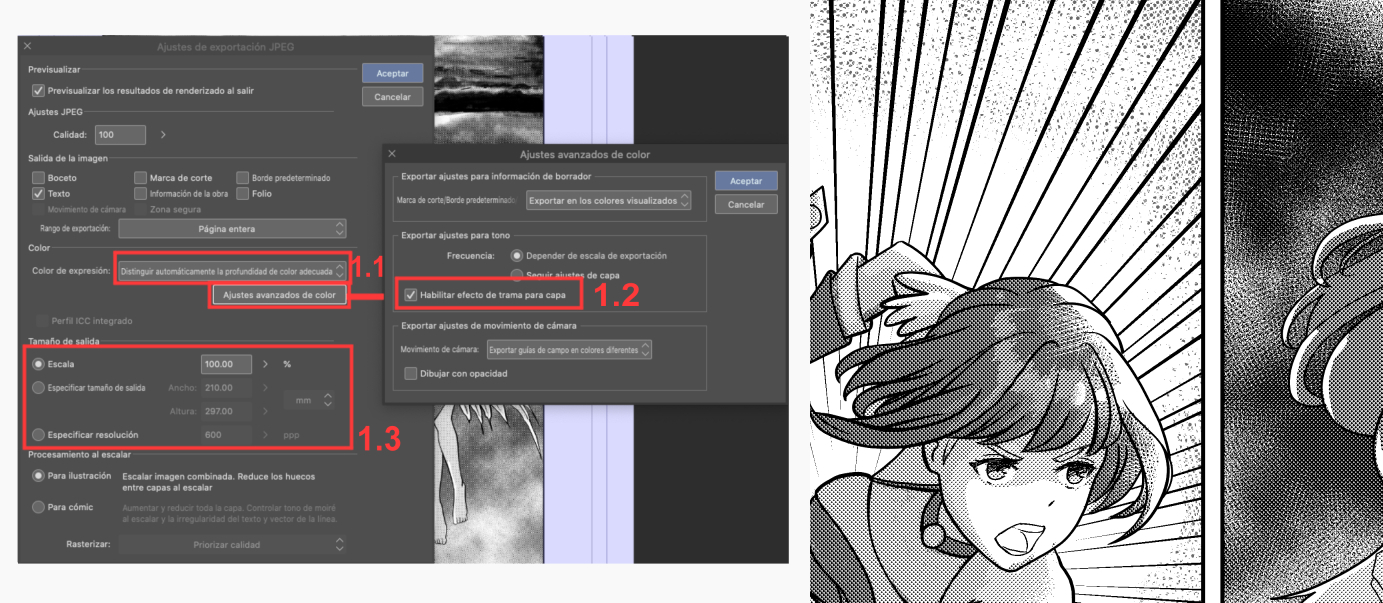 Tonos Manga Photoshop ArtStation Manga Screentone Brushes For