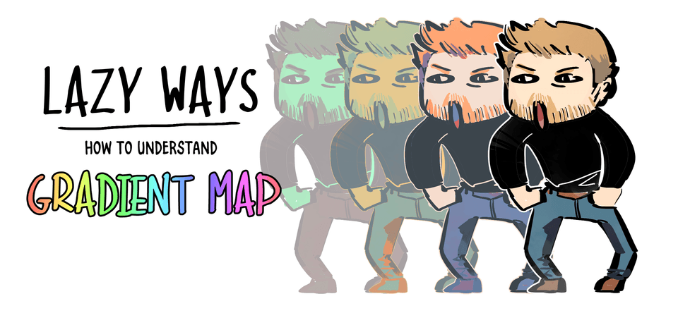 Lazy Ways How to Understand Gradient Map by RouxCrimsonella - Make ...