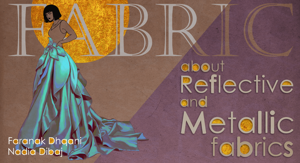 About reflective and metallic fabrics “Fabrics Tutorials #1” by NadDib ...