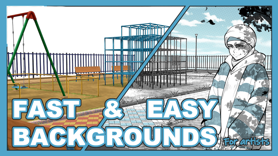 How to draw ANY background : Fast and easy for all levels ! by ...