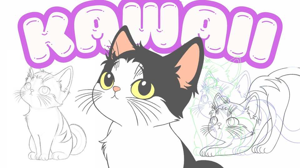DRAW and ANIMATE an ADORABLE CAT in Clip Studio PAINT by KevinFarias ...