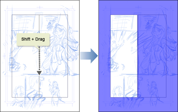 How to make a basic frame border 2 [Manga borders/frames #2] by ...