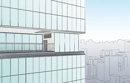 Perspective Drawings: Drawing a Building with Two-Point Perspective ...