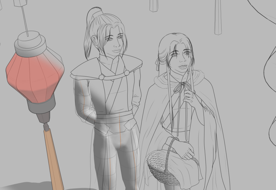 Use 3D Models to Practice Line Art by GabrielYuriria - Make better art ...