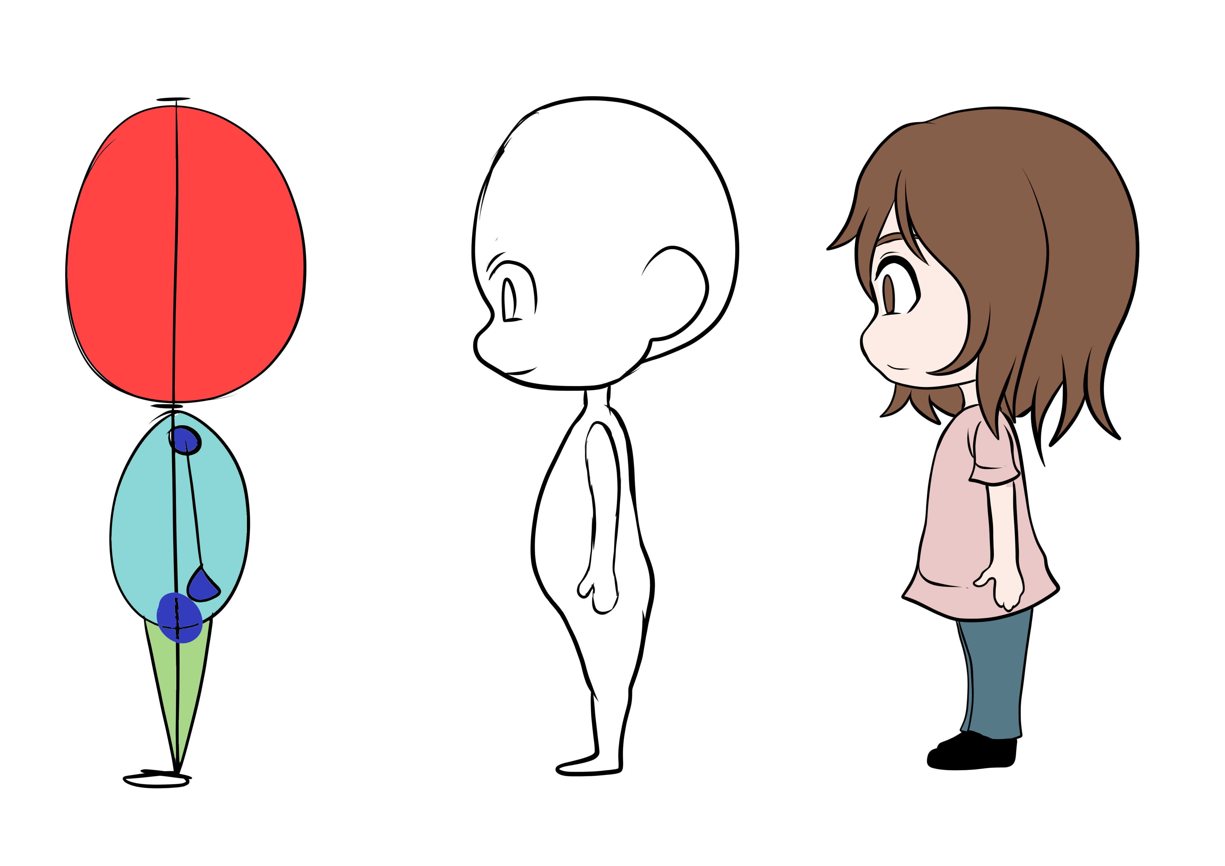 Cuerpo Chibi Simple