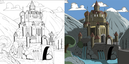 Draw your castle easily, simply and quickly by StèveFoadieng - Make ...