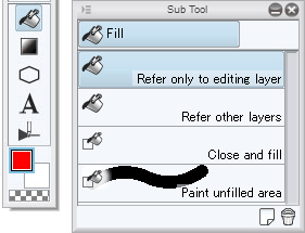 Mastering the fill tool: ① Basics “Tool settings/coloring #4” by ...