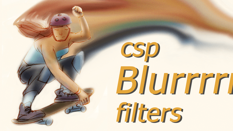 Blur it Blur it Blur it by TamilVolk - Make better art | CLIP STUDIO TIPS
