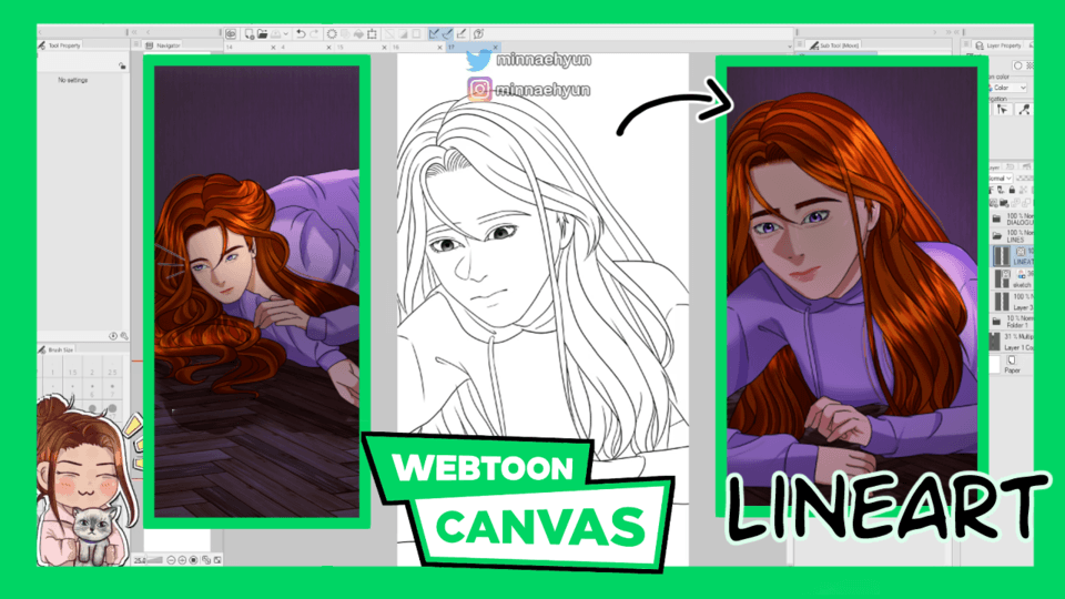 How I Make My Webtoon Episode! PT. 16 (Speed Process) “WEBTOON #16” by ...