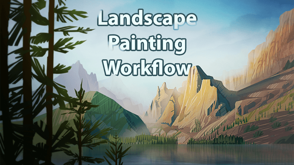 Easy Landscape Workflow by TamilVolk - Make better art | CLIP STUDIO TIPS