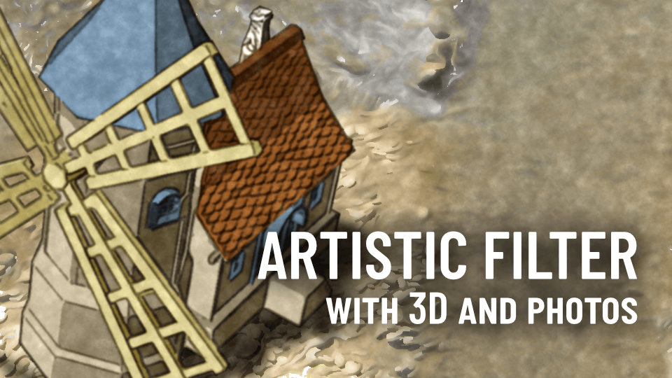 Artistic Filter with 3D and Photos by ED. - Make better art | CLIP ...