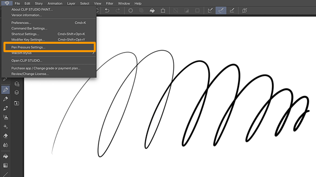 Adjust the settings for comfortable drawing “Recommended Clip Studio ...