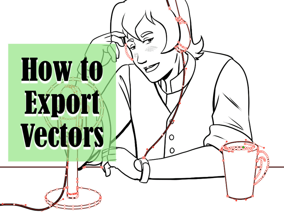How To Export Vectors By LizStaley Make Better Art CLIP STUDIO TIPS
