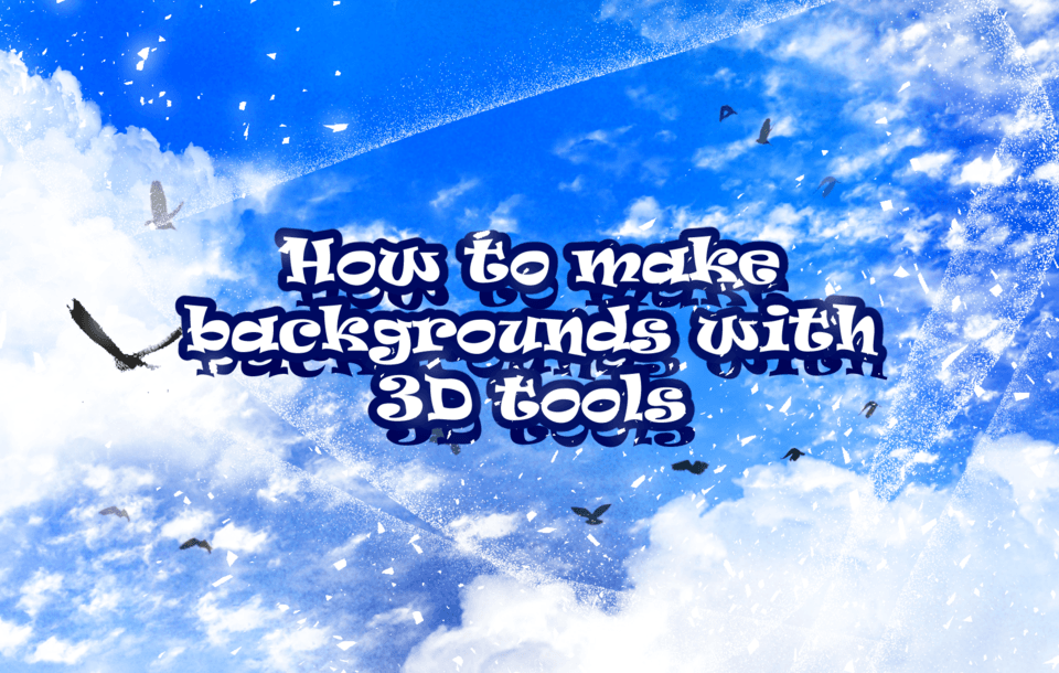 Easily create your backgrounds with 3D materials by elzaza - Make ...