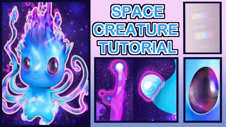 👾 Galaxy Monster Tutorial 👾 by LusentSoul - Make better art | CLIP ...