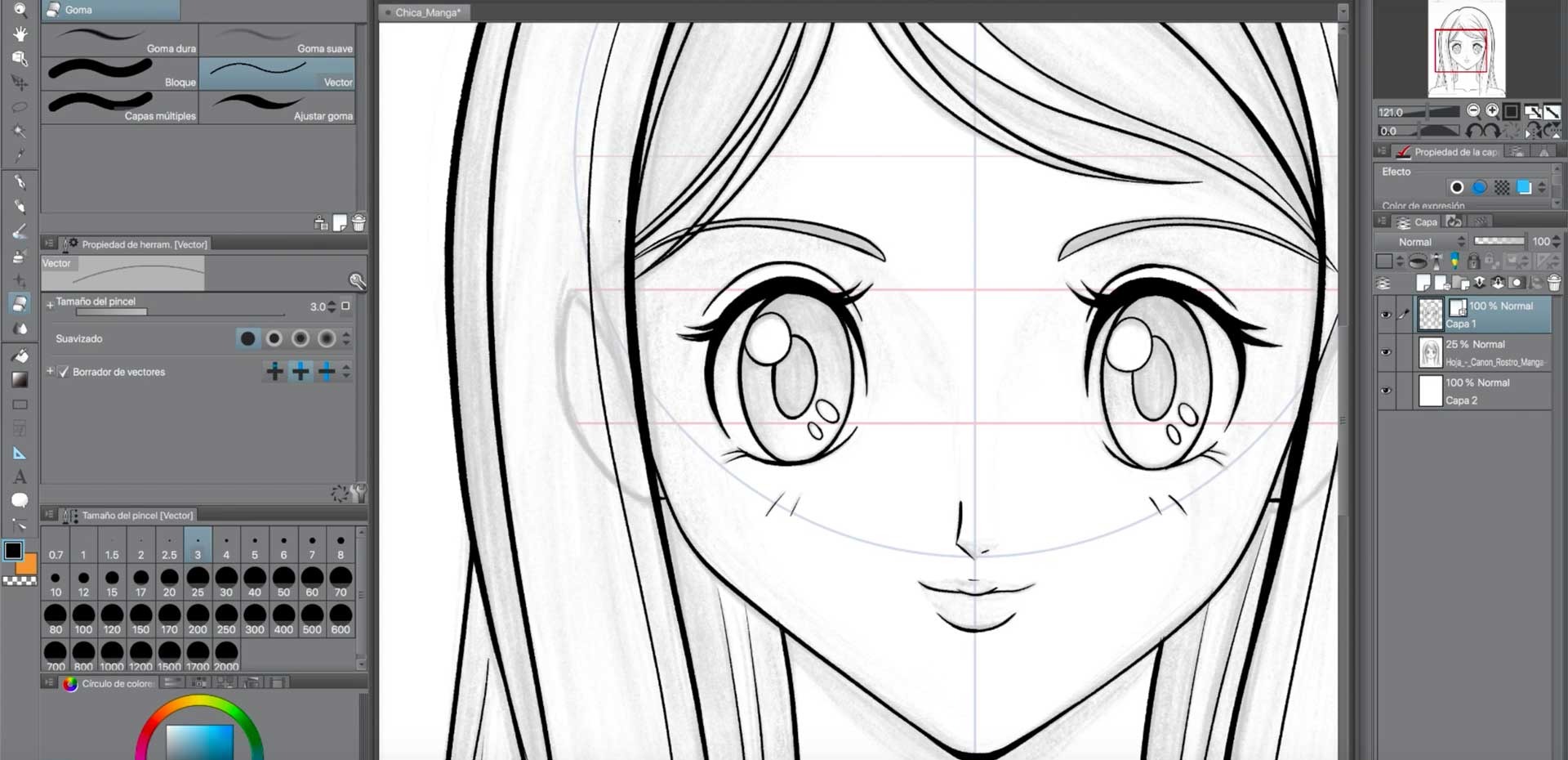 Tutorial Clip Studio Paint Convert To Vector