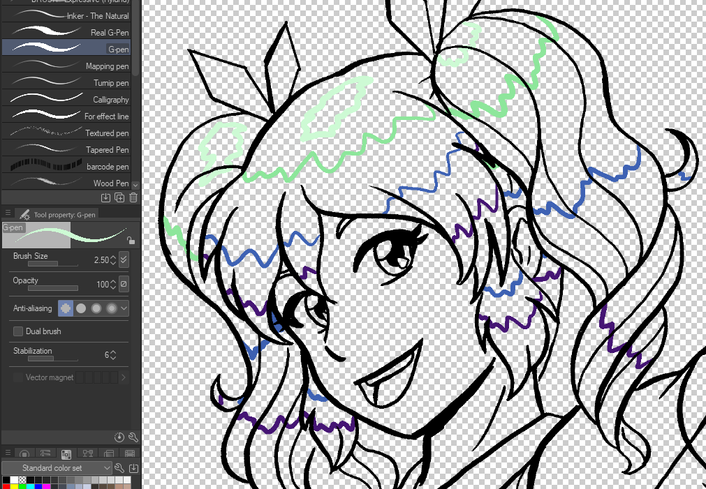 When and How to Use the Contour Line Paint Tool by LizStaley - Make ...