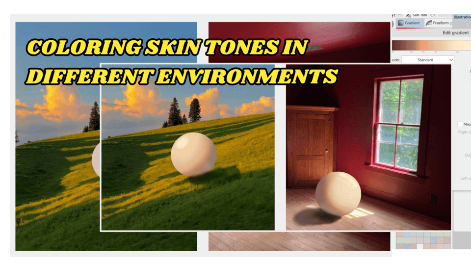 How to Color Skin Tone in Different Environments by lilyxxssi - Make ...