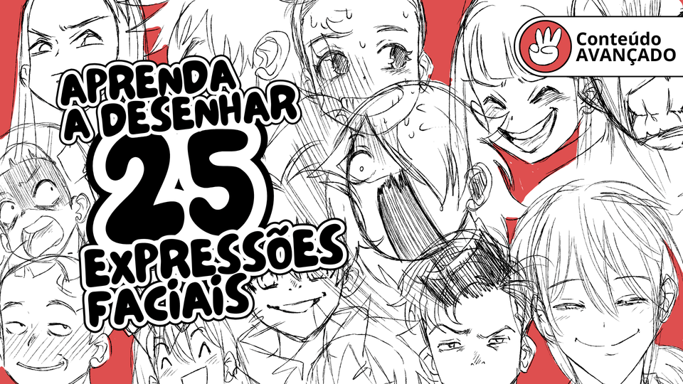 Learn to Draw 25 Facial Expressions (Advanced) by Reichel_Ilustra ...