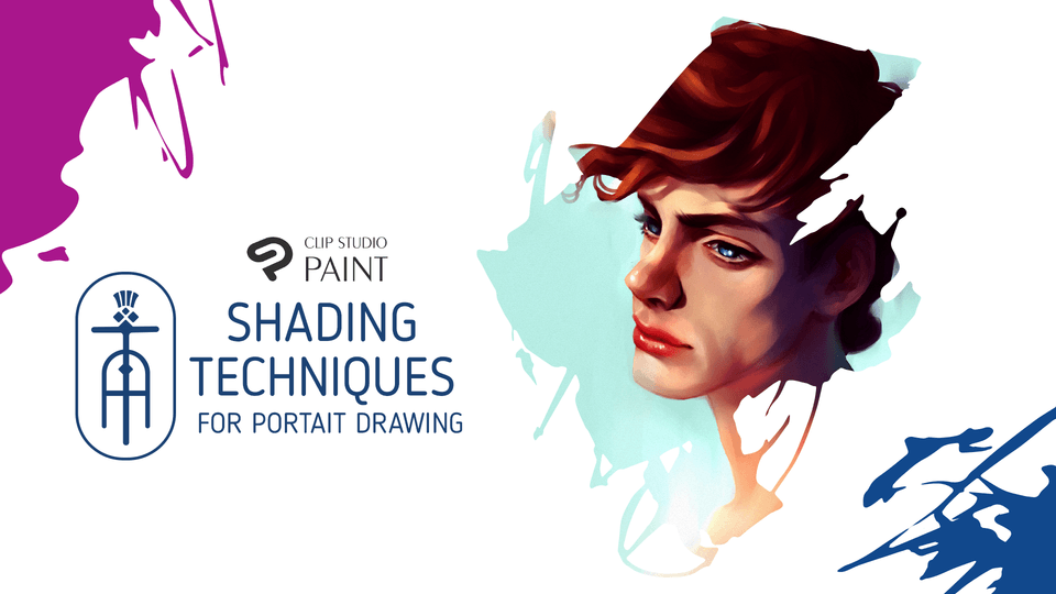 Shading techniques for Potrait Drawing (video + text) by ThistleArts ...