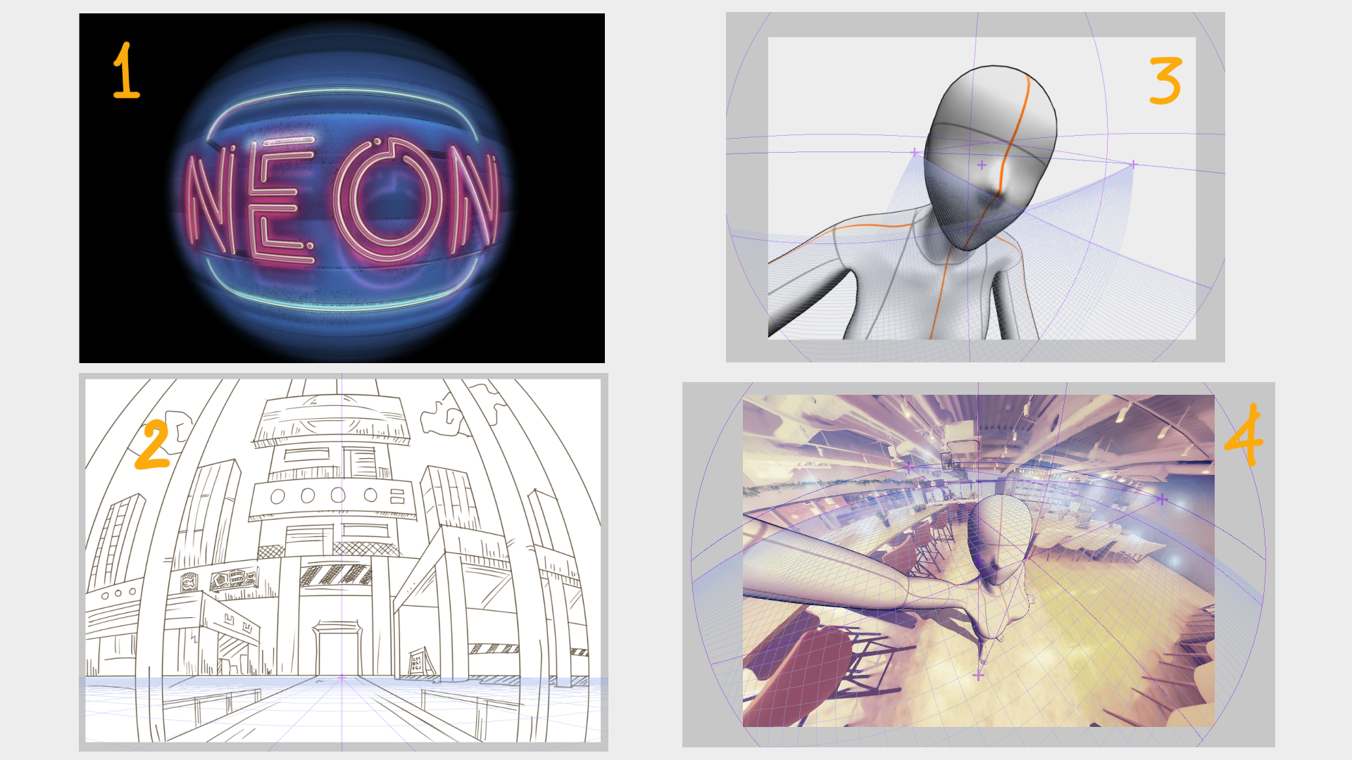 Fish-eye Lens Effect in Clip Studio (Diagonal & Circular) by ED. - Make ...