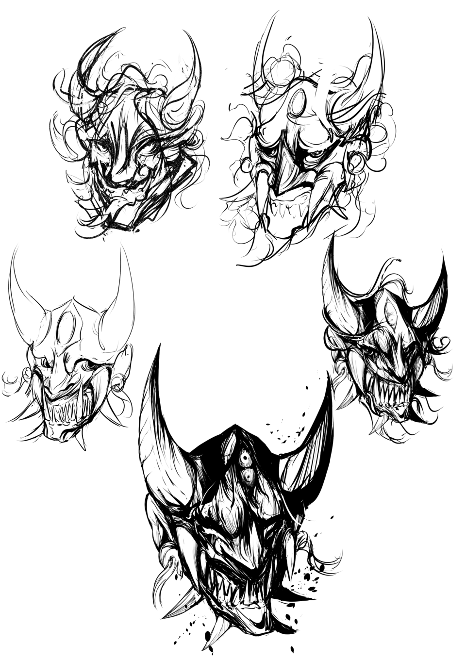 Cómo hago arte oscuro por GustavoDante - Tutoriales en comunidad | CLIP STUDIO TIPS