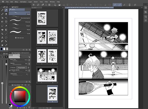 Creating a multi-page work [EX] “Recommended Clip Studio Paint ...