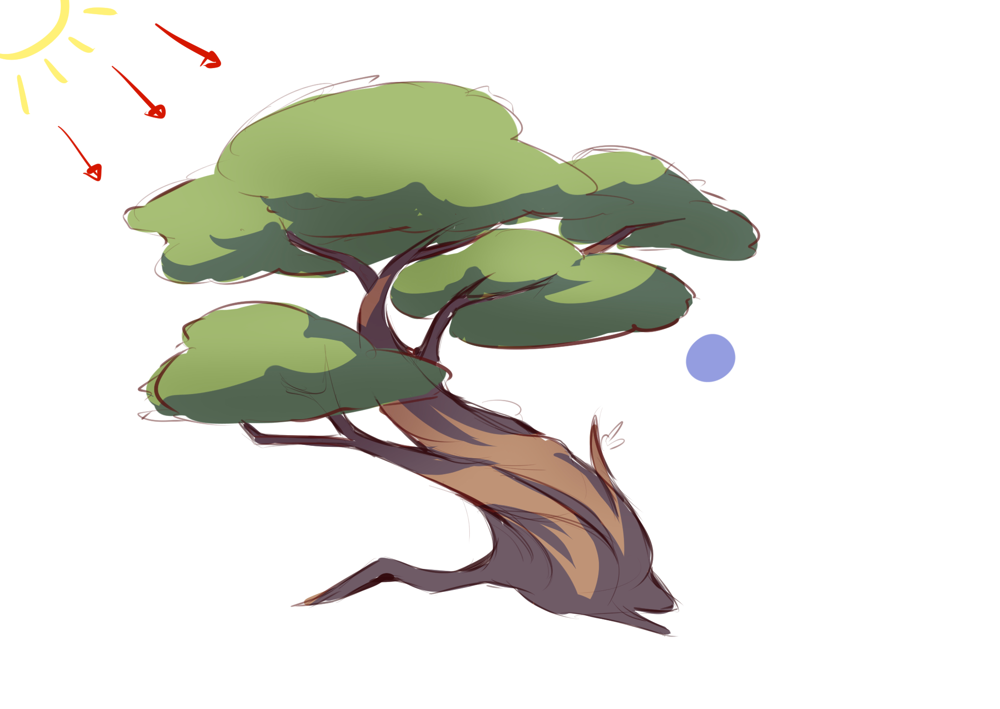 How To Draw Digital Trees