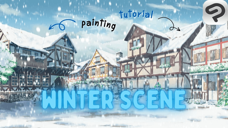 Some Tips to Drawing Winter Scenery “Drawing Tutorial #11” by ...