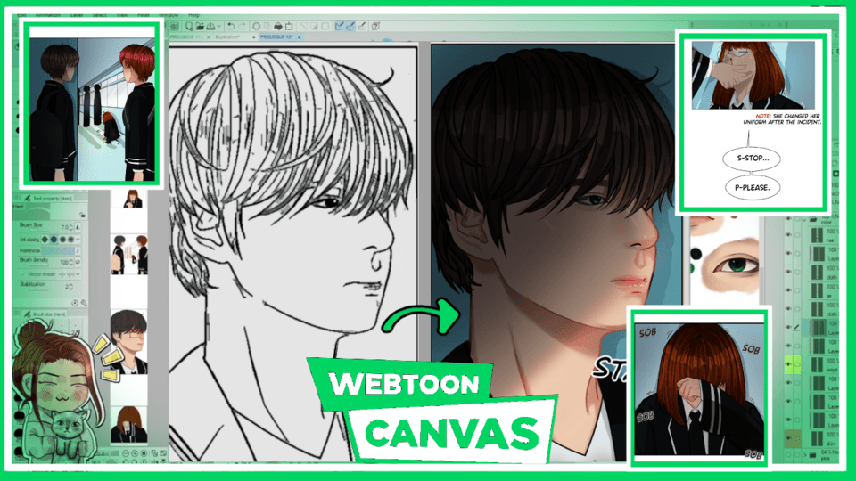 HOW I MAKE WEBTOON (SPEED PROCESS) “WEBTOON #8” by minnaehyun - Make ...