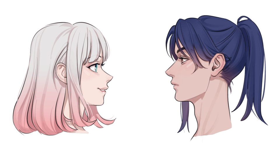 How to Draw Stylized Profiles by manakaaa - Make better art | CLIP ...