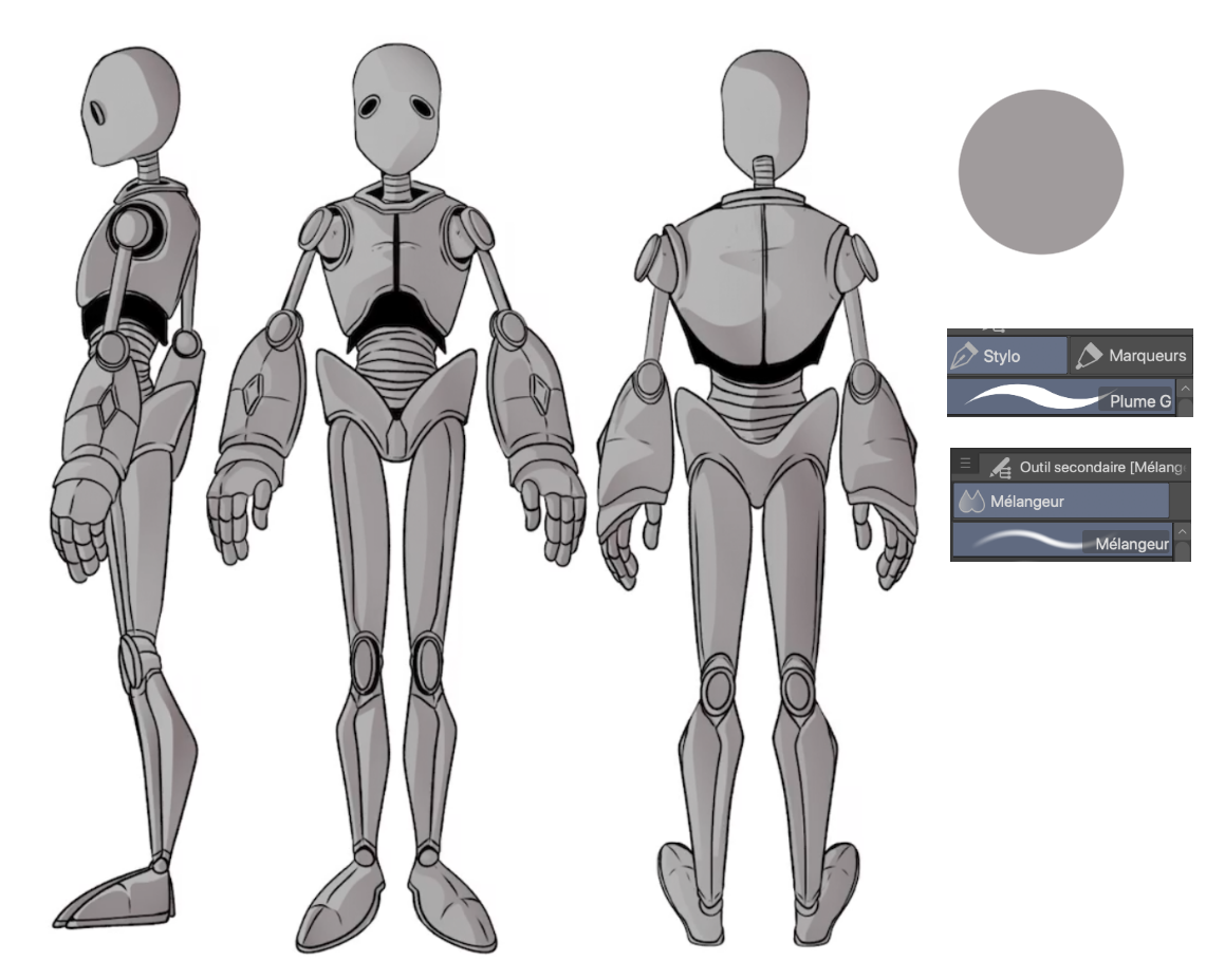 Simple Robot Character