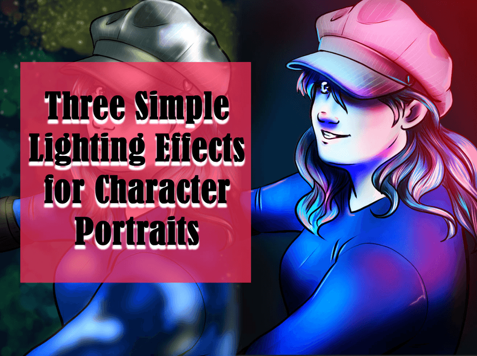 Three Simple Lighting Effects for Character Portraits by LizStaley ...