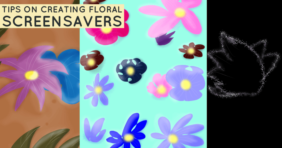 Tips on creating Floral Screensavers by yahfey - Make better art | CLIP ...