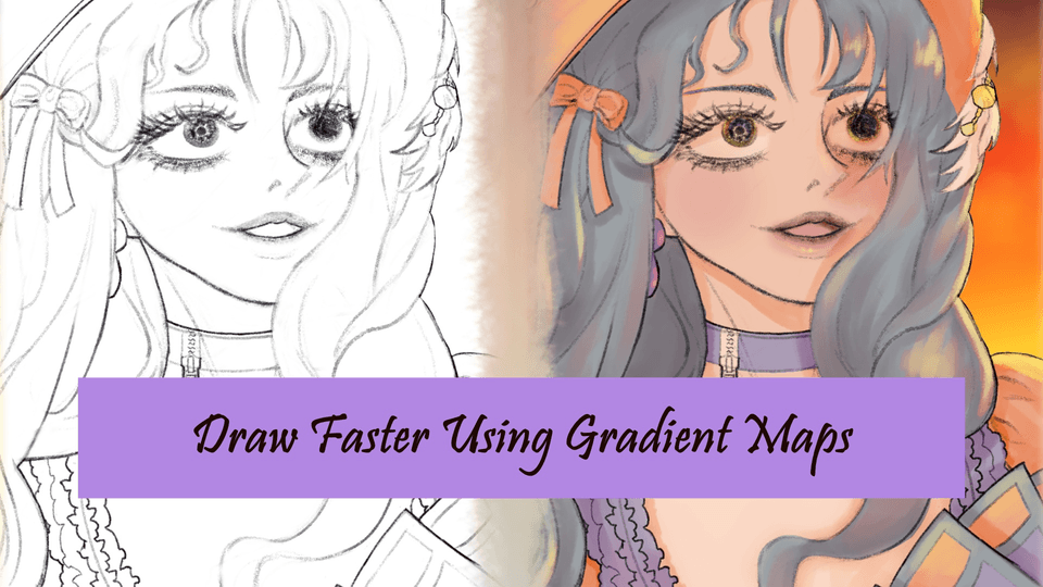 Draw Faster Using Gradient Maps by Overthrow - Make better art | CLIP ...