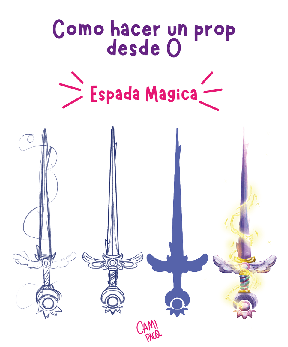 如何从零开始制作道具！！ 作者 CamiPICO - 绘画技巧 | CLIP STUDIO TIPS