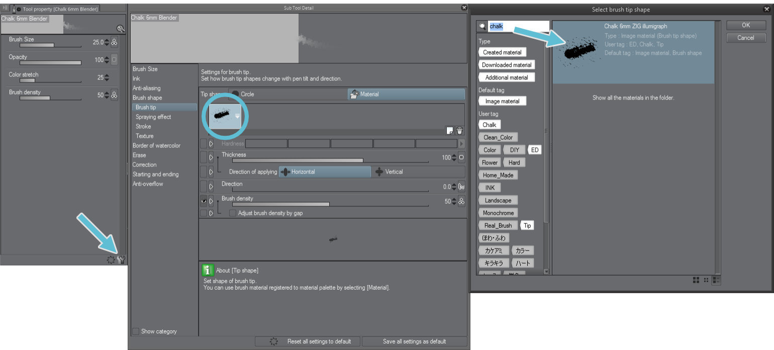 Add texture with images & brushes by ED. - Make better art | CLIP ...