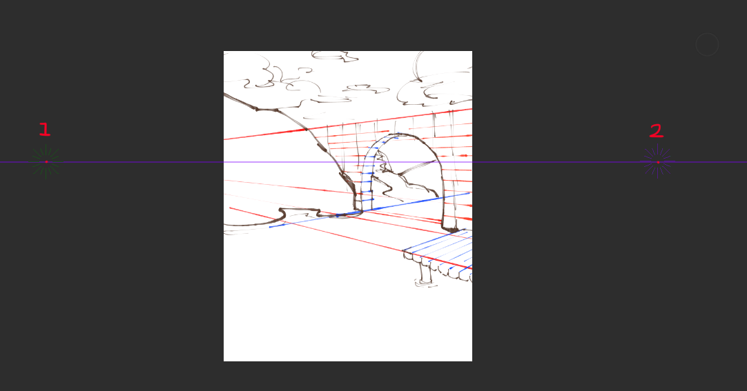 2 Punkts Perspektiv Bybilde Ausführliche Infos Zur