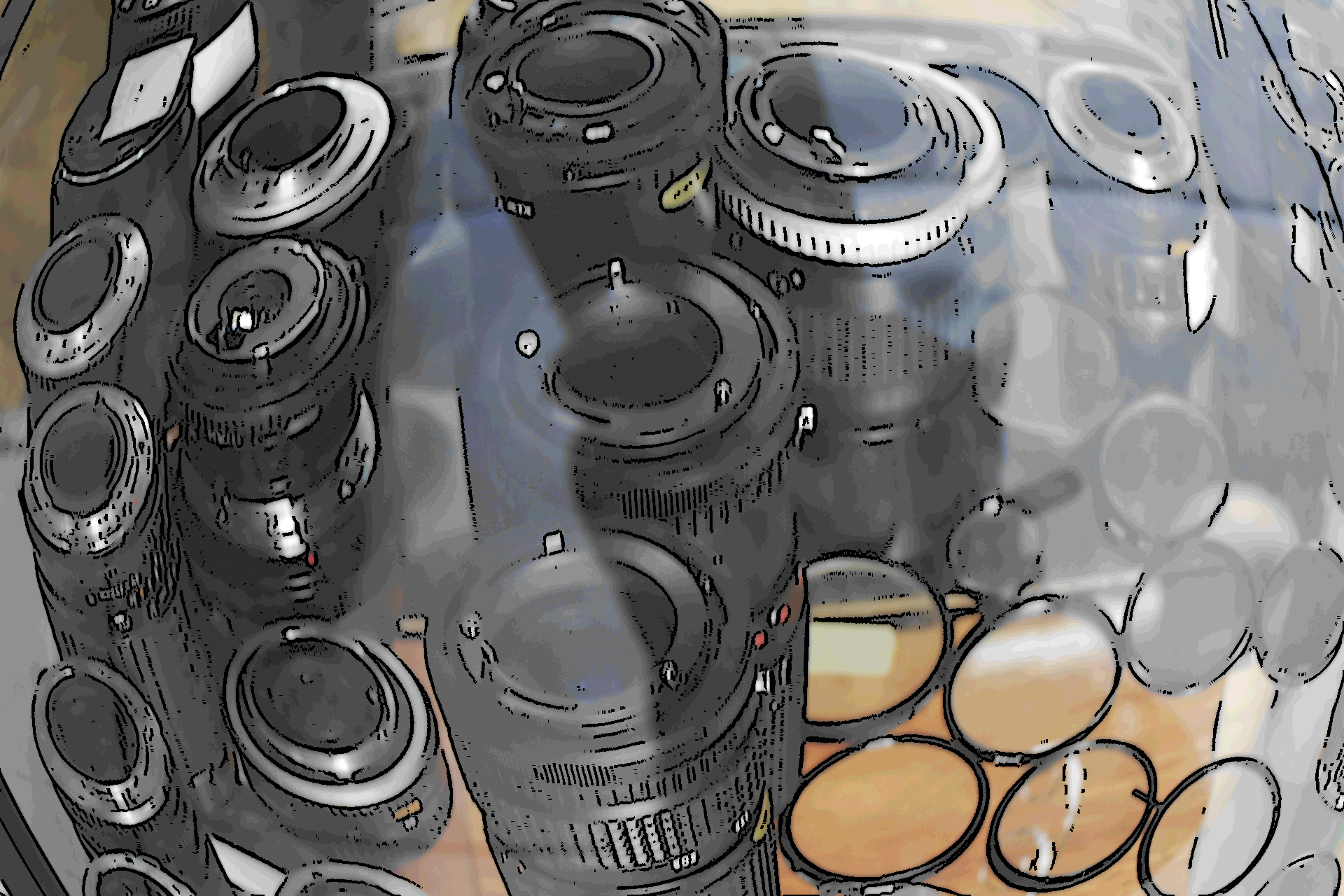 Fish-eye Lens Effect in Clip Studio (Diagonal & Circular) by ED. - Make ...