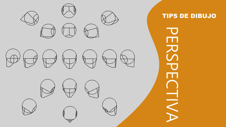 COMO DIBUJAR ROSTROS EN PERSPECTIVA "ROSTROS EN PERSPECTIVA 1" por ...