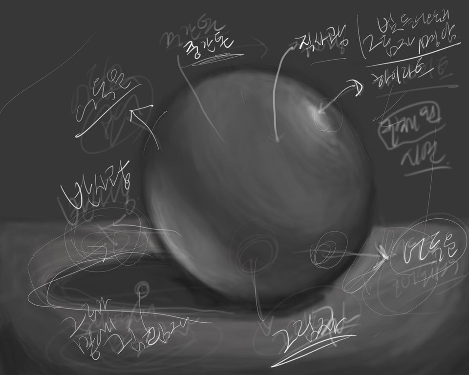 數位繪畫球體繪製、陰影光學習方法講解如何繪製 by 최함상우 - 繪圖小技巧 | CLIP STUDIO TIPS