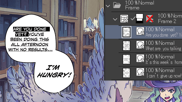 Keep your text layers intact when exporting .psd files (Clip Studio ...