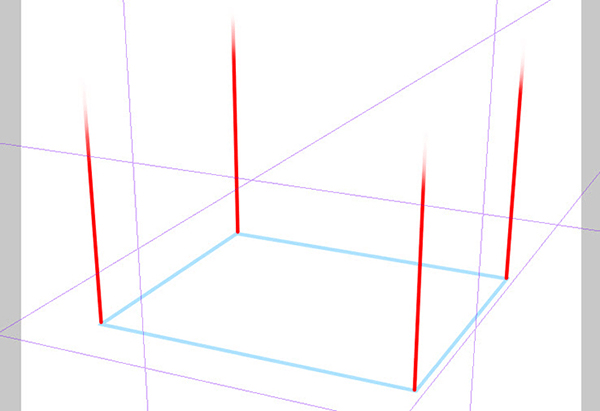 Perspective Drawings: Drawing Different Types of Table Legs with Three ...
